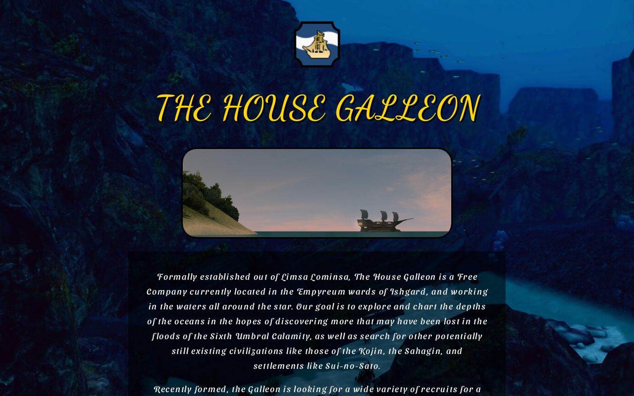 The House Galleon